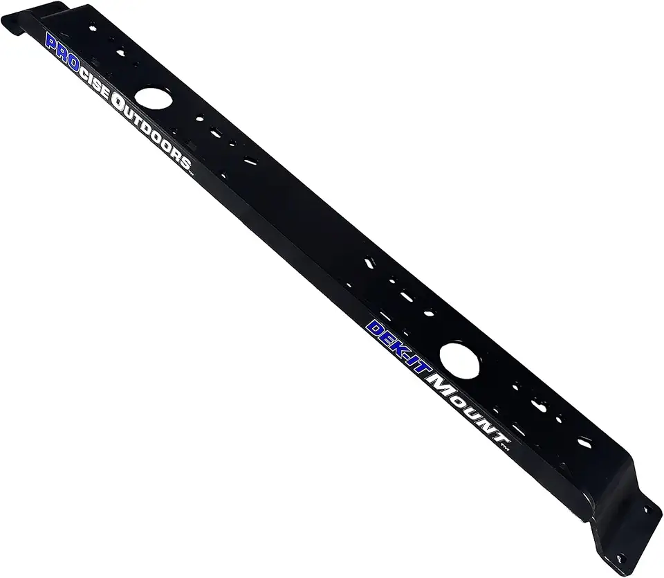 PROcise DEK-It Fish Finder Mount for Boats, Dual Unit, Low Profile Deck ...