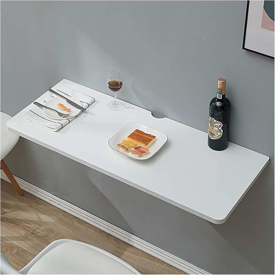Wall Mounted Fold Down Table Floating Desks for Small Spaces Multi ...