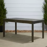 Renaissance Outdoor Hand-scraped Hardwood Rectangular Table - Arizona ...