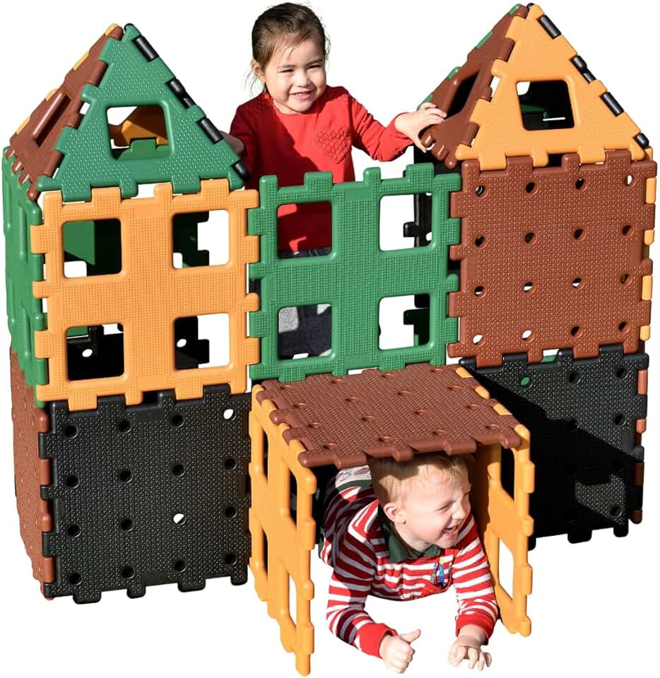 Kids XL Set 2 Educational Construction Toy - Naturals Colors - Children ...