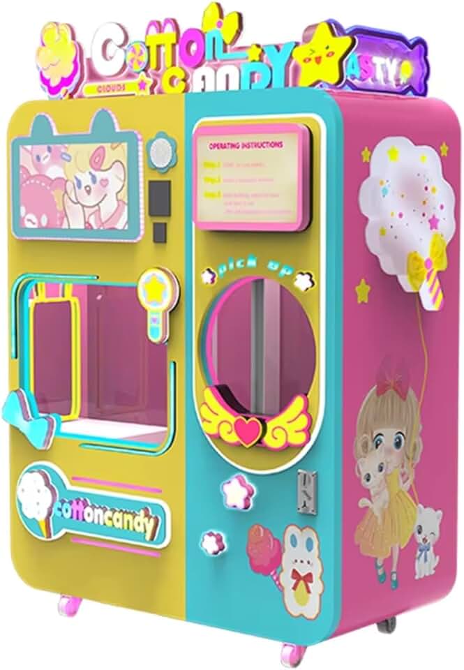 Smart Retail Robot Automatic Cotton Candy Vending Machine - Arizona Outlet