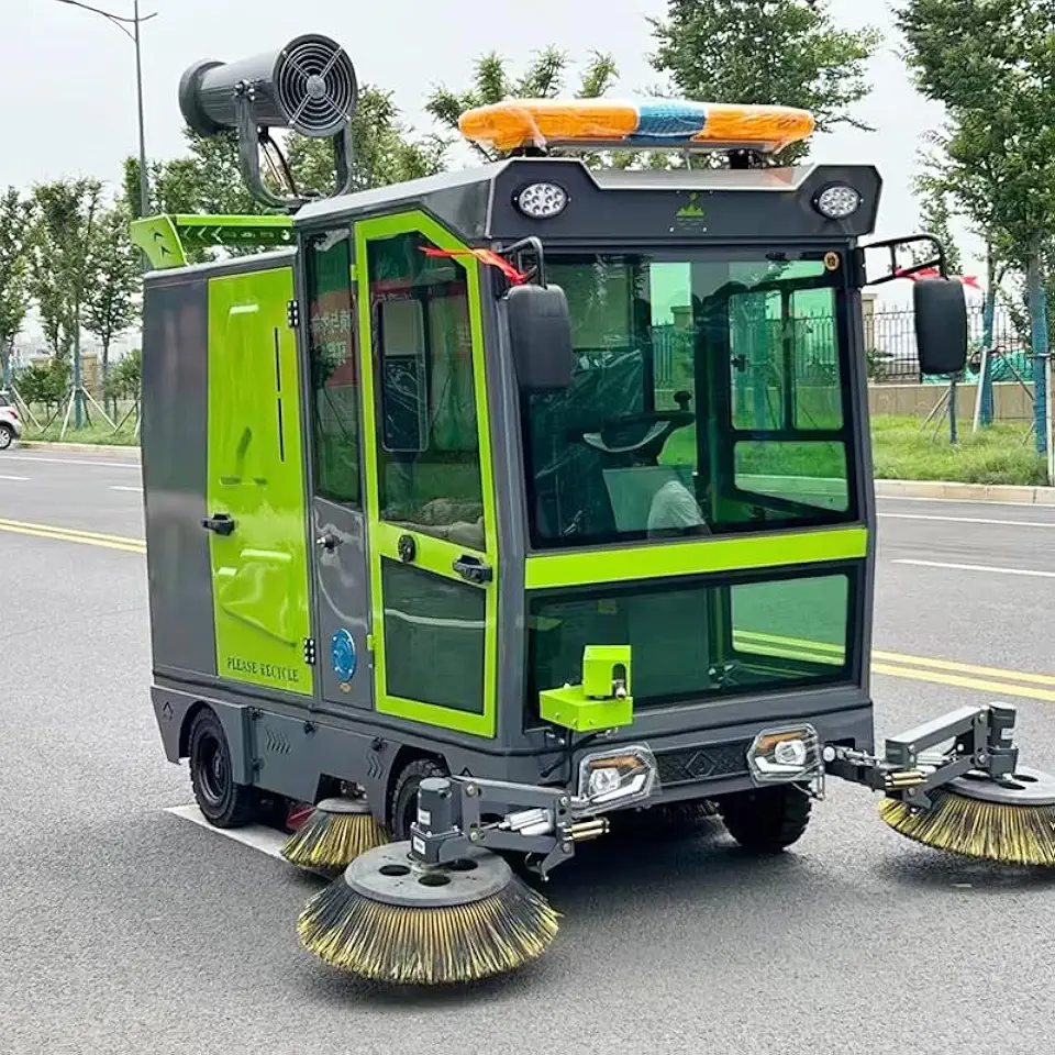 Clean-up Vehicle, Trash Sweeper, Litter Picker, streetsweeping Truck ...