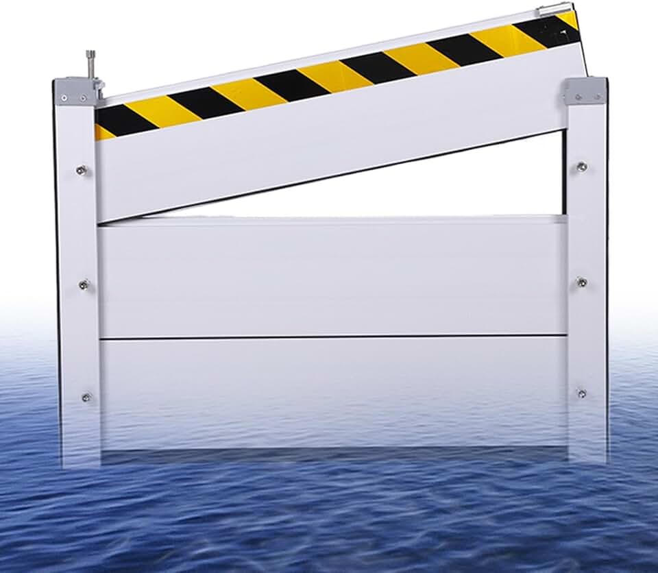 Flood Barrier, Flood Barrier Water Barrier，Heavy Duty Aluminum Baffle ...