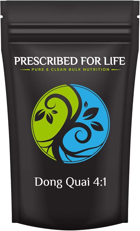 Prescribed For Life Dong Quai Powder | 4:1 Natural Non-GMO Angelica ...