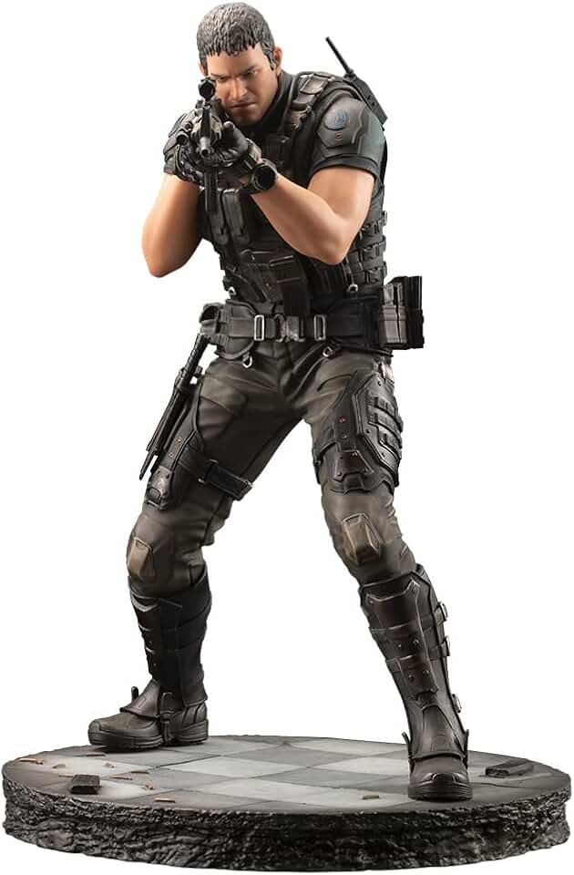 BIOHAZARD: VENDETTA ARTFX Chris Redfield Renewal Package 1/6 Scale PVC ...