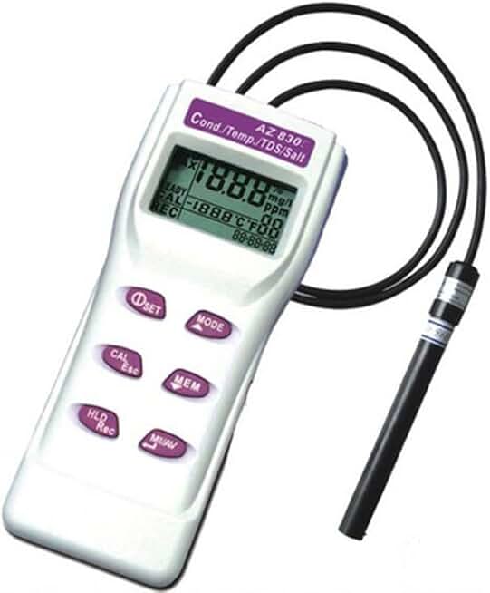 AZ-8302 Conductivity Meter Conductivity Tester Cond./TDS Meter AZ8302 ...