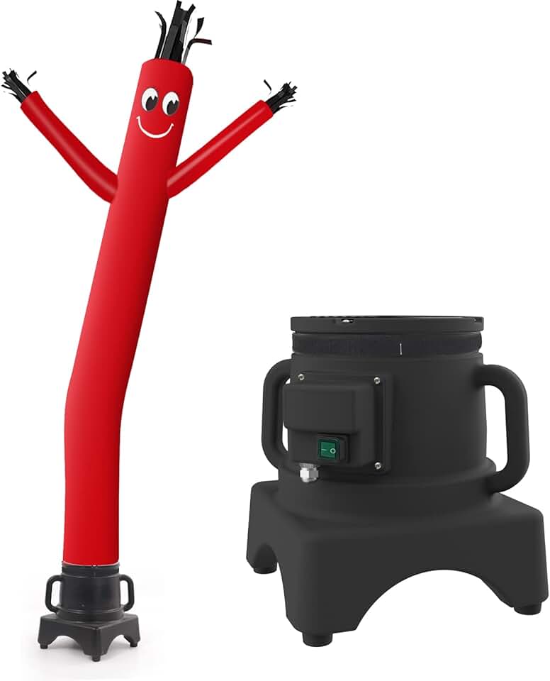 MOUNTO 8FT Fly Puppet Dancer with 1/3hp Blower Complete Set (RED) - Costco Arizona