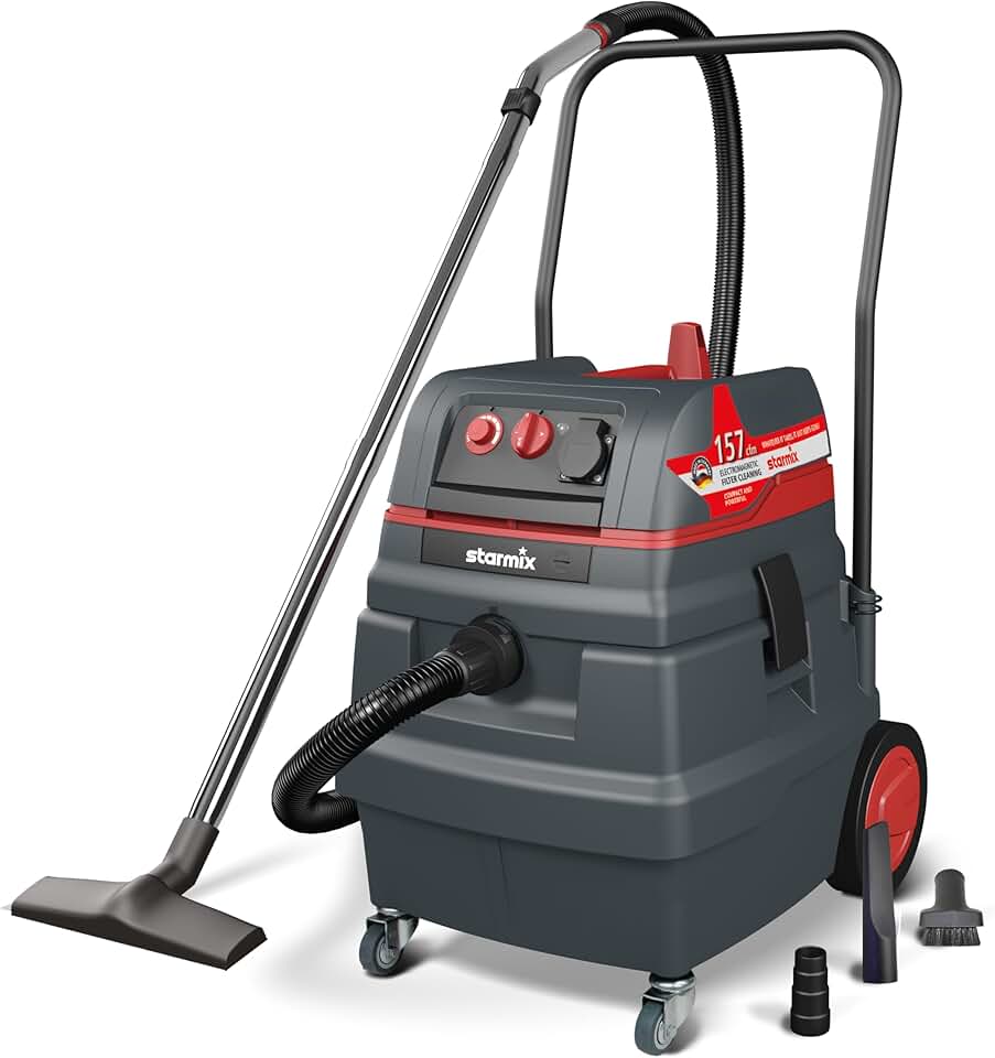 Starmix ISC 1650 HEPA TOP - High Performance Wet/Dry Vacuum - 50L ...