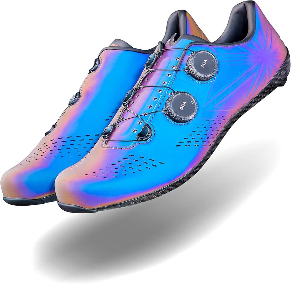 Supacaz Kazze Carbon Road Shoe – Oil Slick Reflective - Arizona Outlet