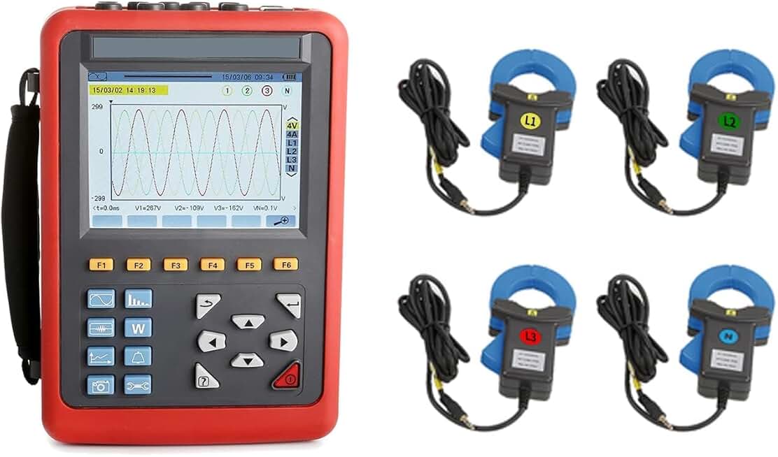 Power Quality Analyzer Meter Tester Electrical Power Quality Analysis ...