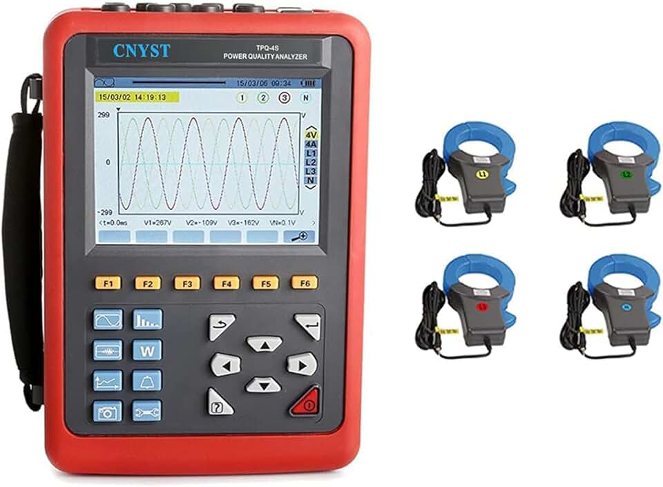 Three Phase Power Quality Analyzer Electrical Power Quality Measurement ...