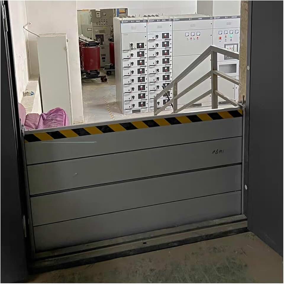 Flood Barrier Shield Aluminum Baffle, 2.6ft High Temporary Dams Flood ...