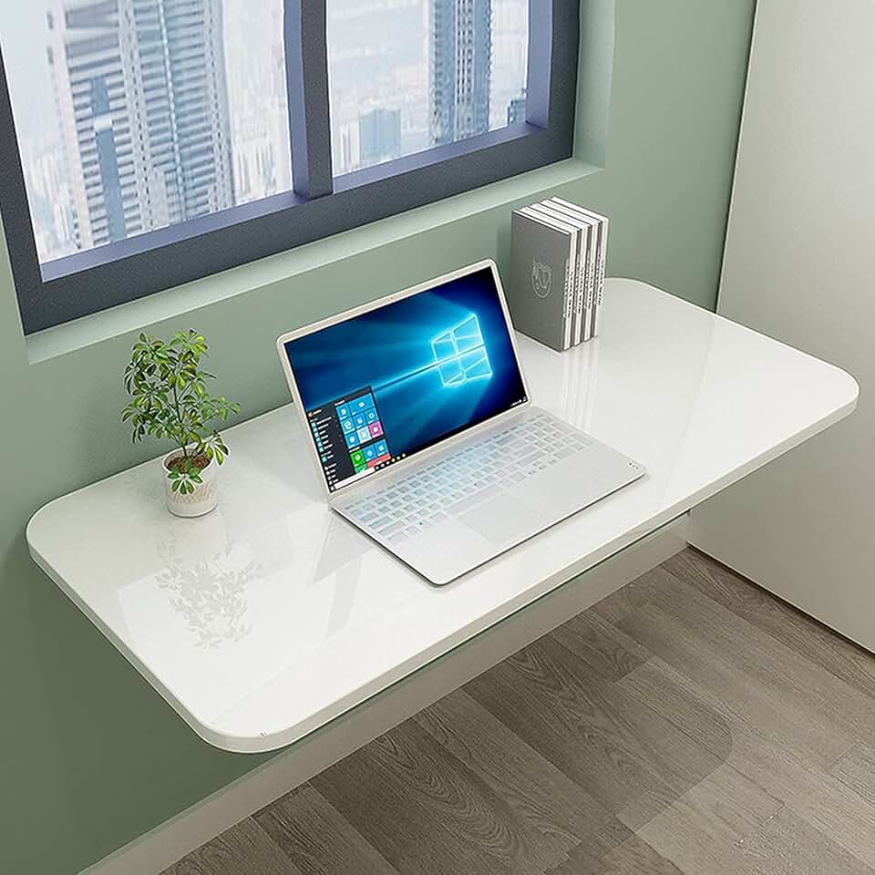Wall-Mounted Drop-Leaf Table,Wall Mounted Folding Workbench,Wall ...