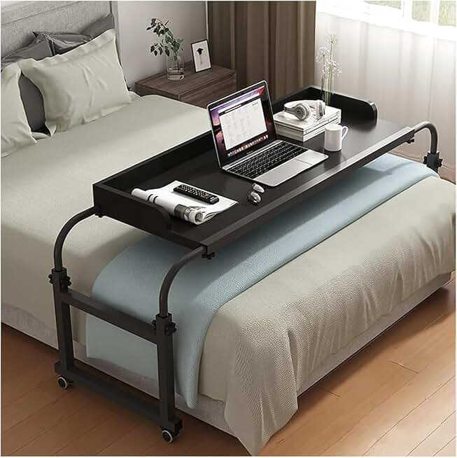 Overbed Table Wheels Overbed Table Overbed Desk Over Bed Desk King ...