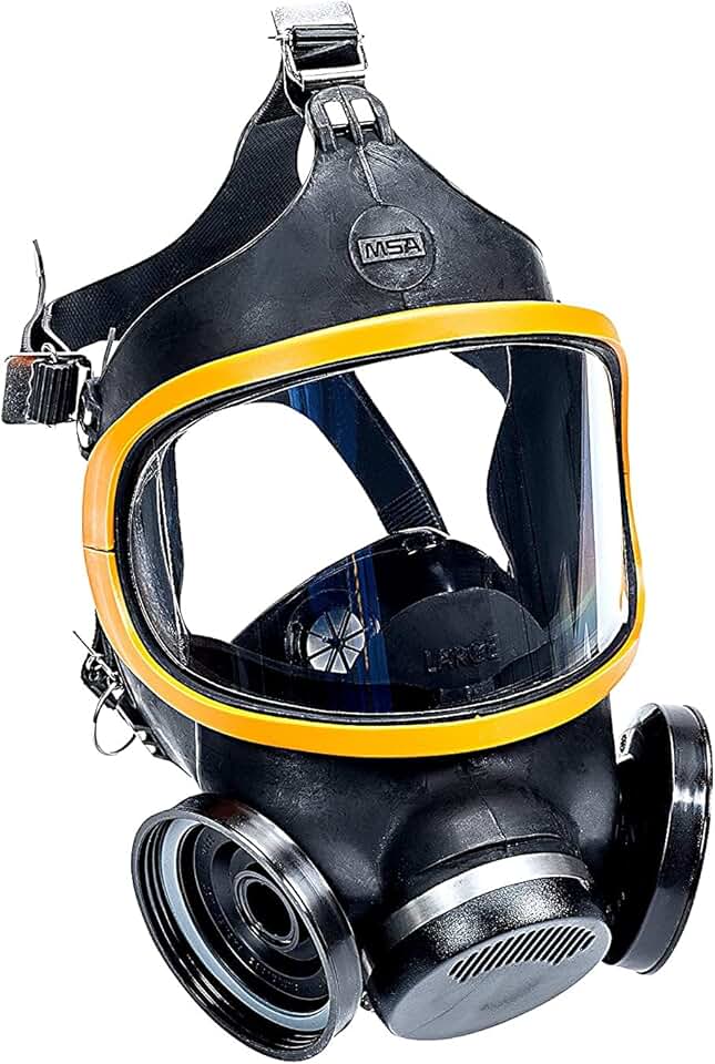 MSA 480267 Comfo Ultra-Twin Series Full-Facepiece Respirator - Size ...