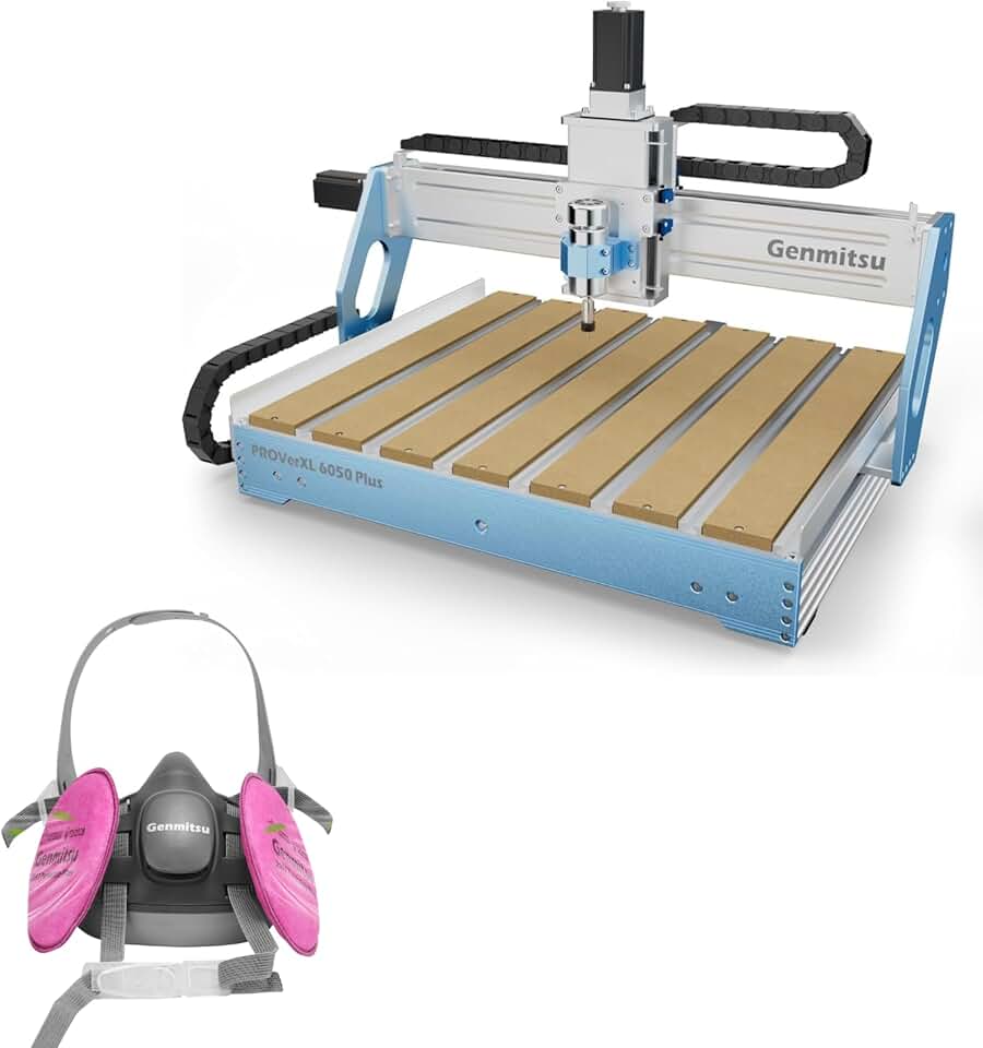 Genmitsu CNC Machine PROVerXL 6050 Plus for Metal Wood Acrylic MDF ...