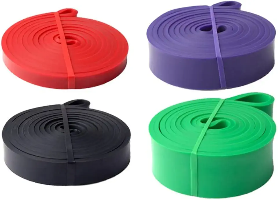 Resistance Band Exercise Elastic Band Workout Ruber Loop Strength ...