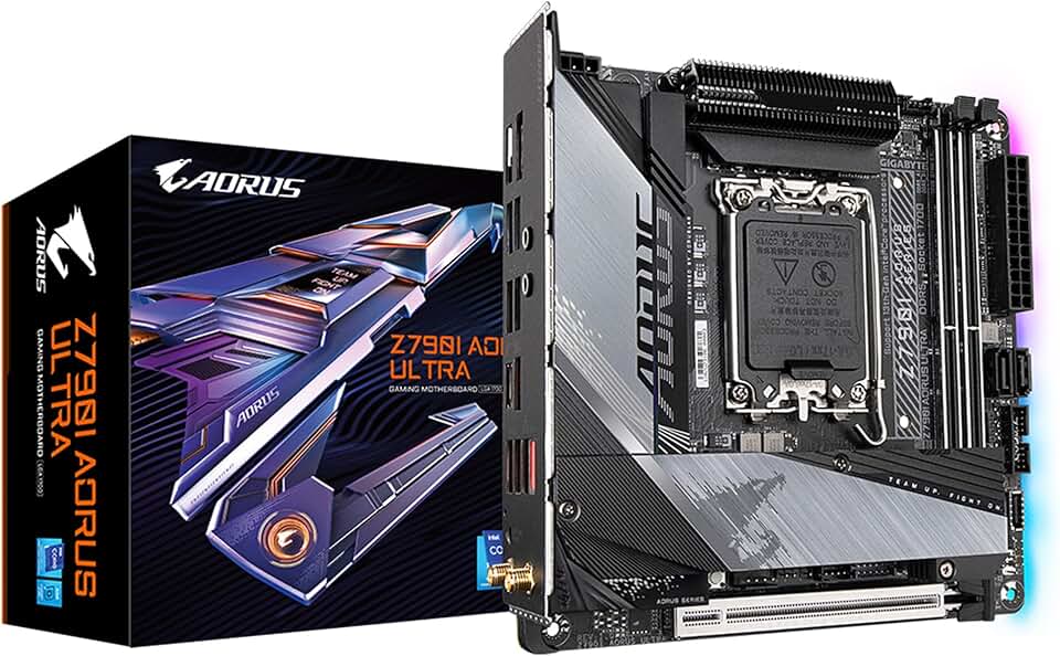 GIGABYTE Z790I AORUS Ultra (LGA 1700/ Intel/ Z790/ Mini-ITX/ DDR5/ Dual ...