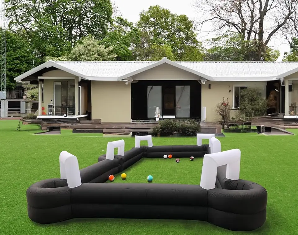 Giant Inflatable Soccer Pool Table Football Pool Pitch Billiards ...