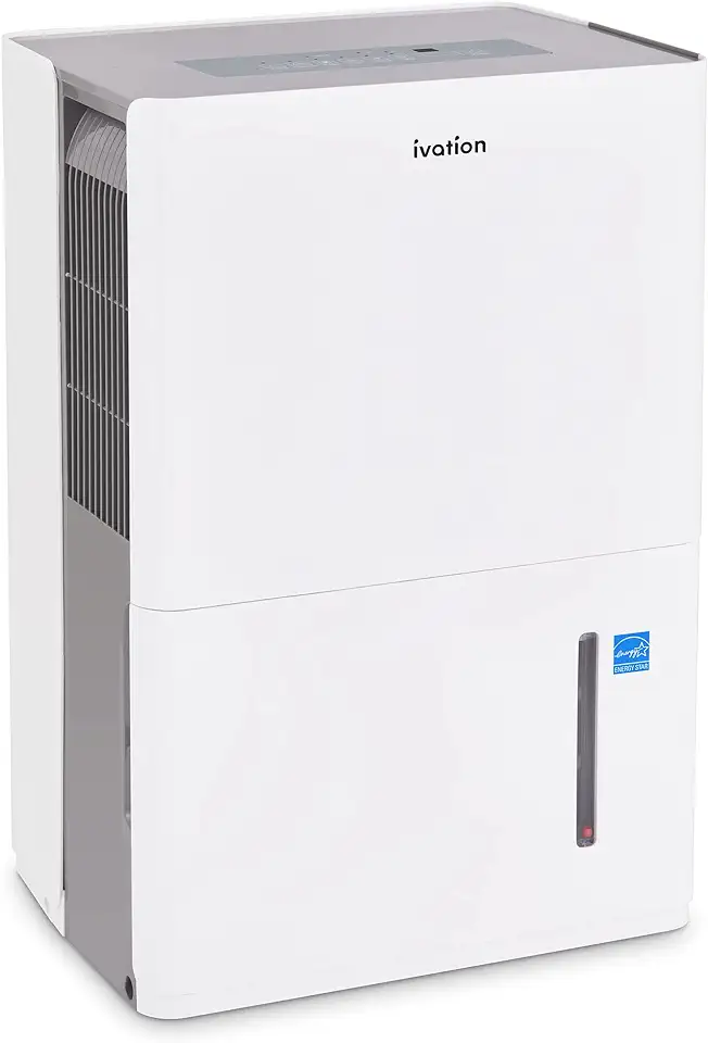 Ivation 4,500 Sq. Ft Energy Star Dehumidifier With Pump, Large Capacity ...