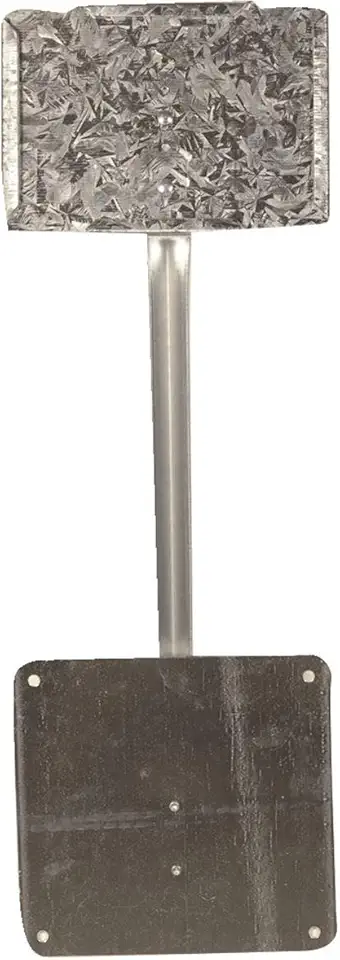 Collier Metal Galvanized Steel Sign Holders, Pack of 25 - 7 x 5 Inch ...