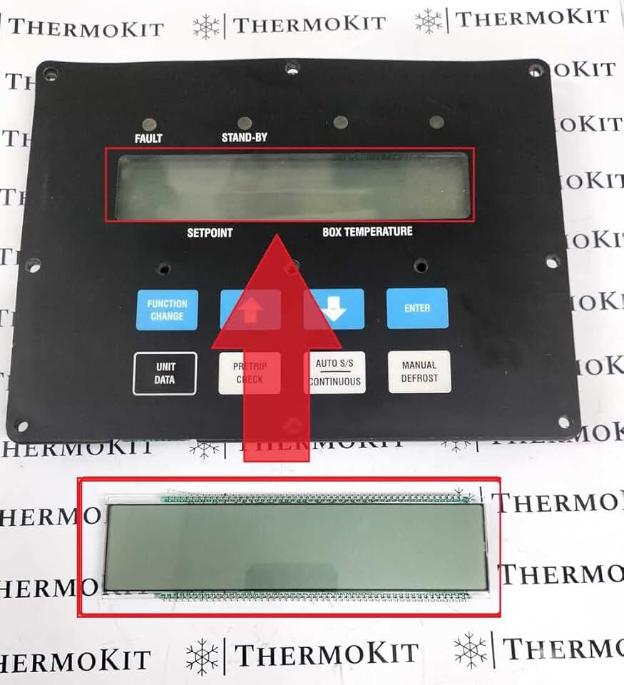 TRP LCD Display Replacement for Carrier Transicold Maxima and Ultra ...