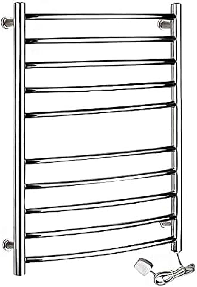 Electric Heated Towel Rail Rails, 304 Stainless Steel Electric Towel ...