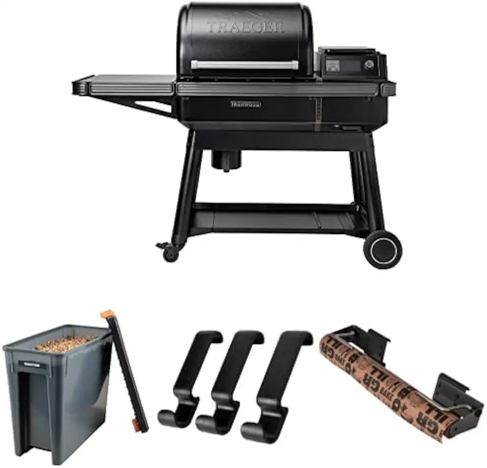 Traeger Ironwood Wood Pellet Grill and Smoker with WiFi Connectivity ...