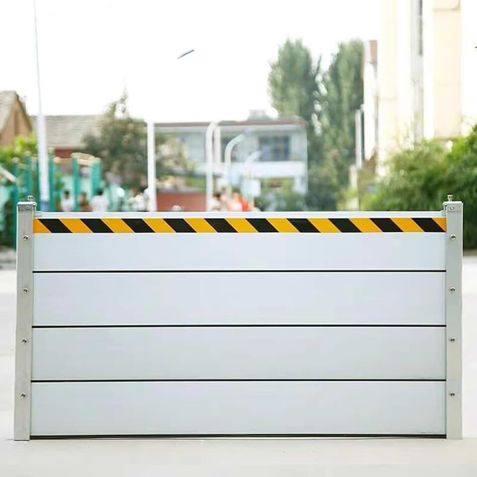 Street/Garage/House/Yards Flood Control Barrier - Aluminum Baffle Water ...