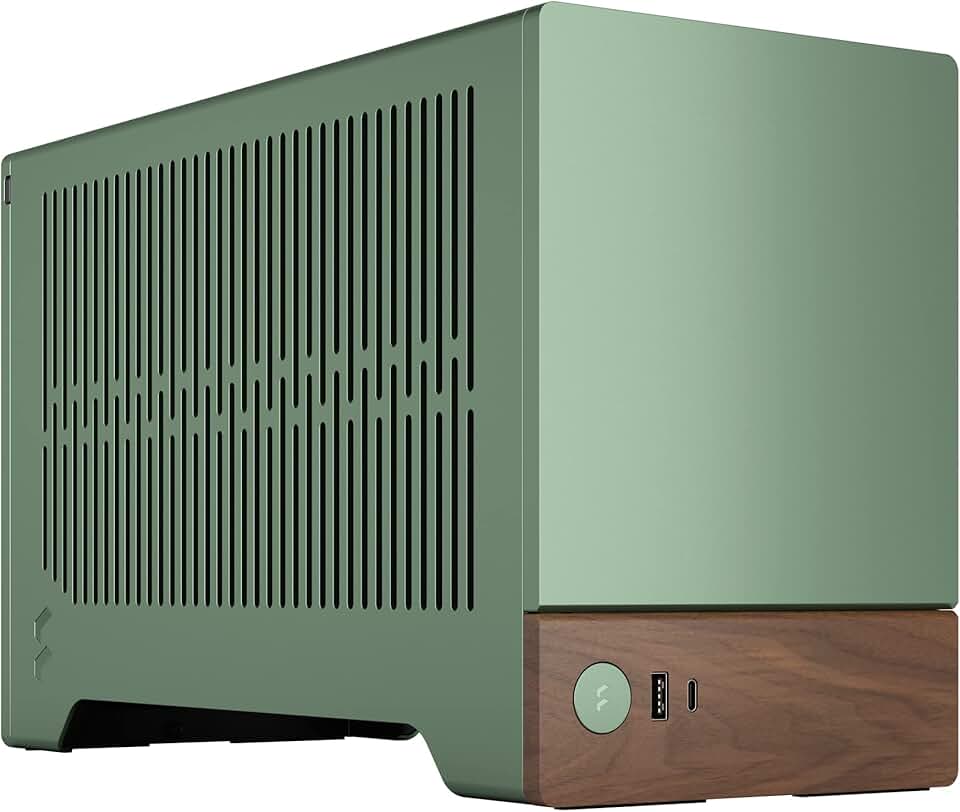 Fractal Design Terra Jade - Wood Walnut Front Panel - Small Form Factor ...