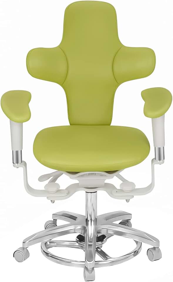 XUX Dental Dynamic Seat Microscope Chair Adjustable Doctor's Stool ...