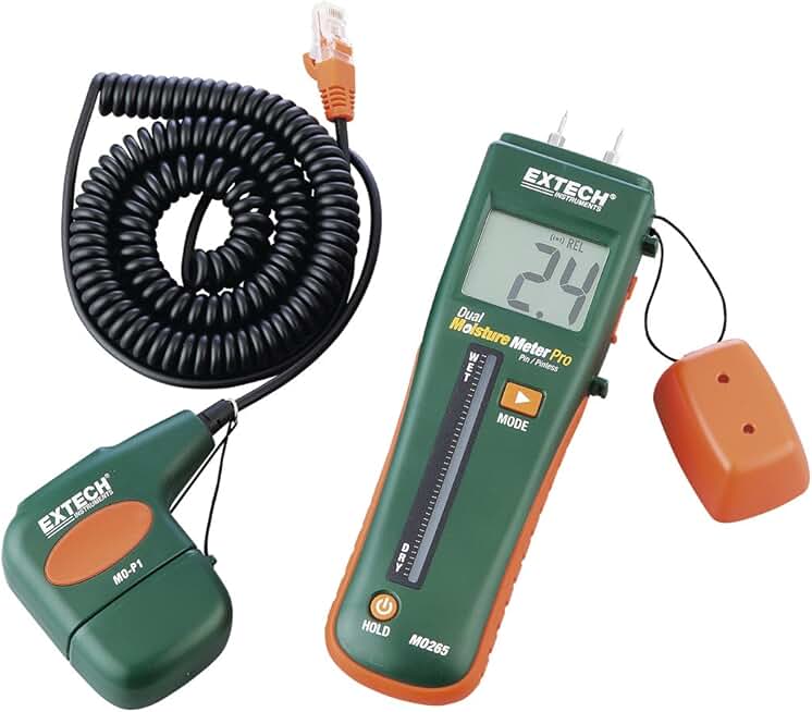 Extech MO265 Combo Pin/Pinless Moisture Meter with RJ45 - Costco Arizona