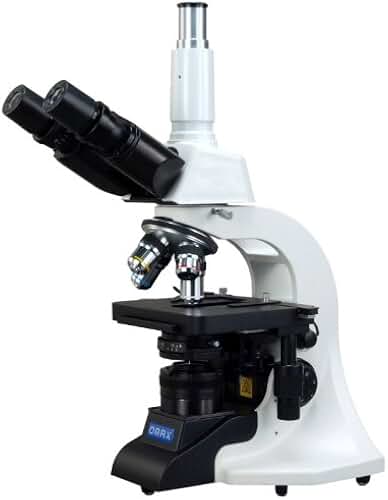 40X-2000X Brightfield and Darkfield Trinocluar Microscope with Kohler ...
