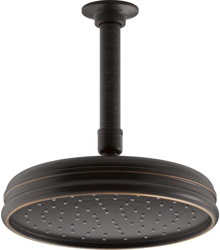 Oil Rubbed Bronze Rain Shower Headnull