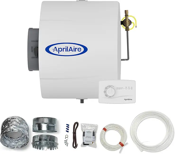 AprilAire 600M 17-gal. Whole-House Large Bypass Evaporative Humidifier ...