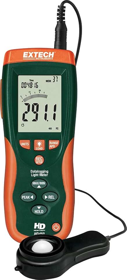 Extech HD450 Datalogging Heavy Duty Light Meter - Arizona Outlet
