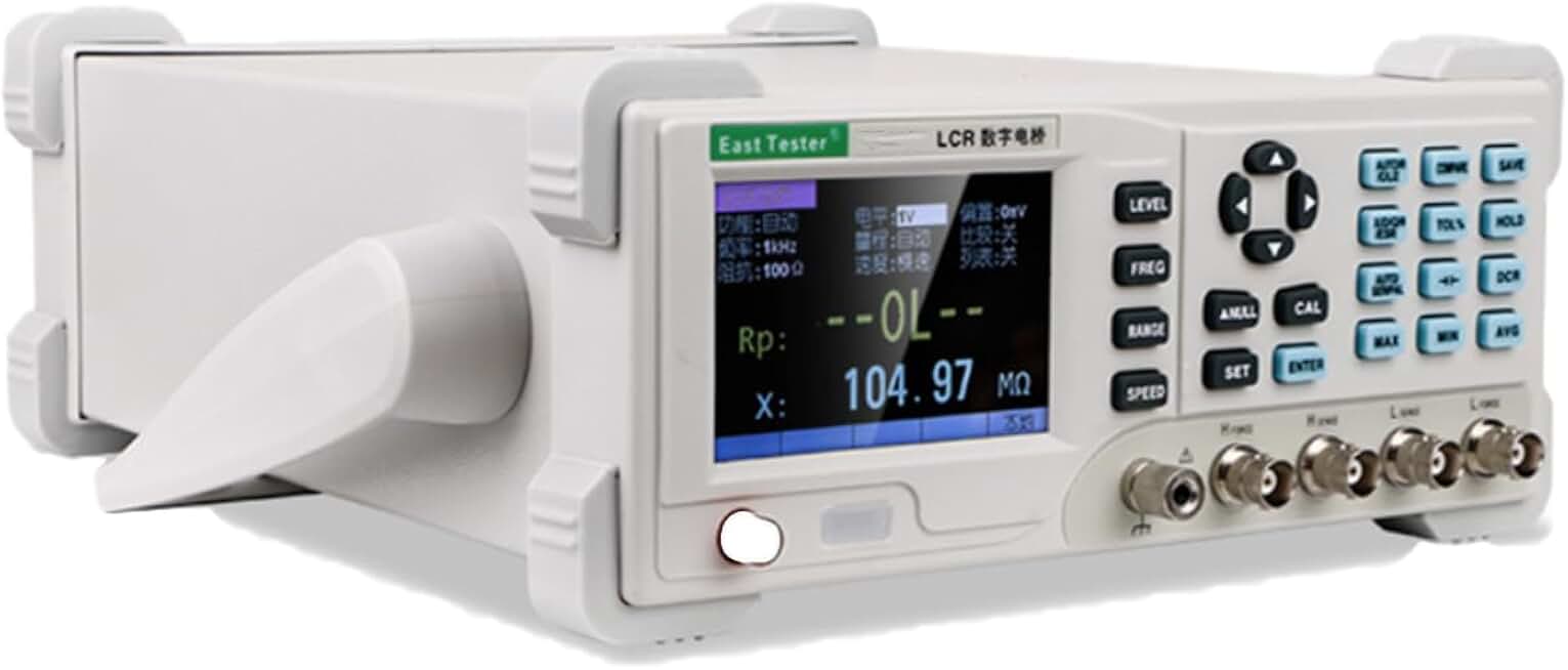 ET4410 LCR Meter 100K 0.1% Digital Capacitor Measuring LCR Bridge ...