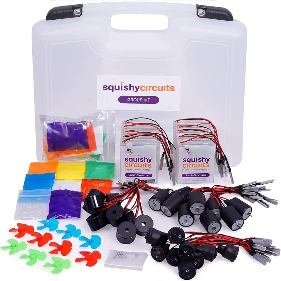 Group Squishy Circuits Kit - Explore Electrical Circuits with Play ...