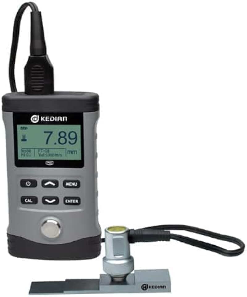 Digital Thickness Gauge Ultrasonic Thickness Detector Meter Device ...