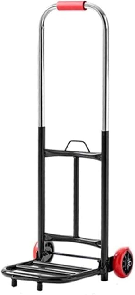 Folding Shopping Cart,Pull Cargo Trolley,Luggage Push Cart,Portable Handling Small Cart,Pull ...