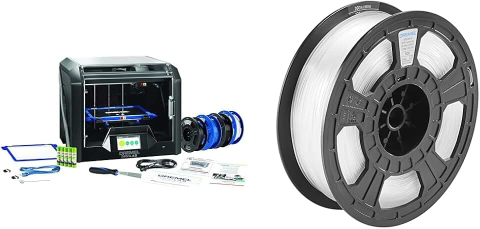 Dremel DigiLab 3D45-EDU 3D Printer Bundle with PETG Filament and Lesson ...