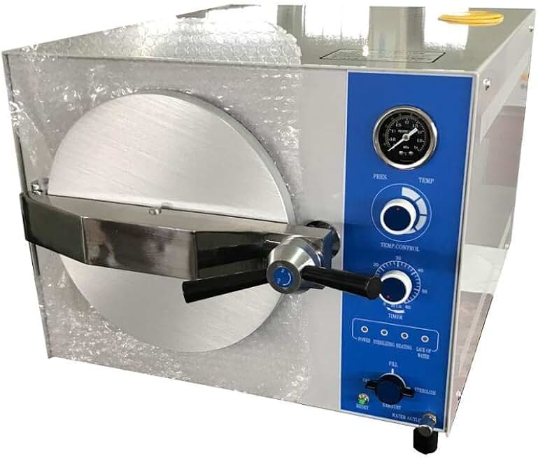 TM-XB20J 20L Table Top High Temperature Steam Sterilizer Autoclave with Steamwater Inner ...
