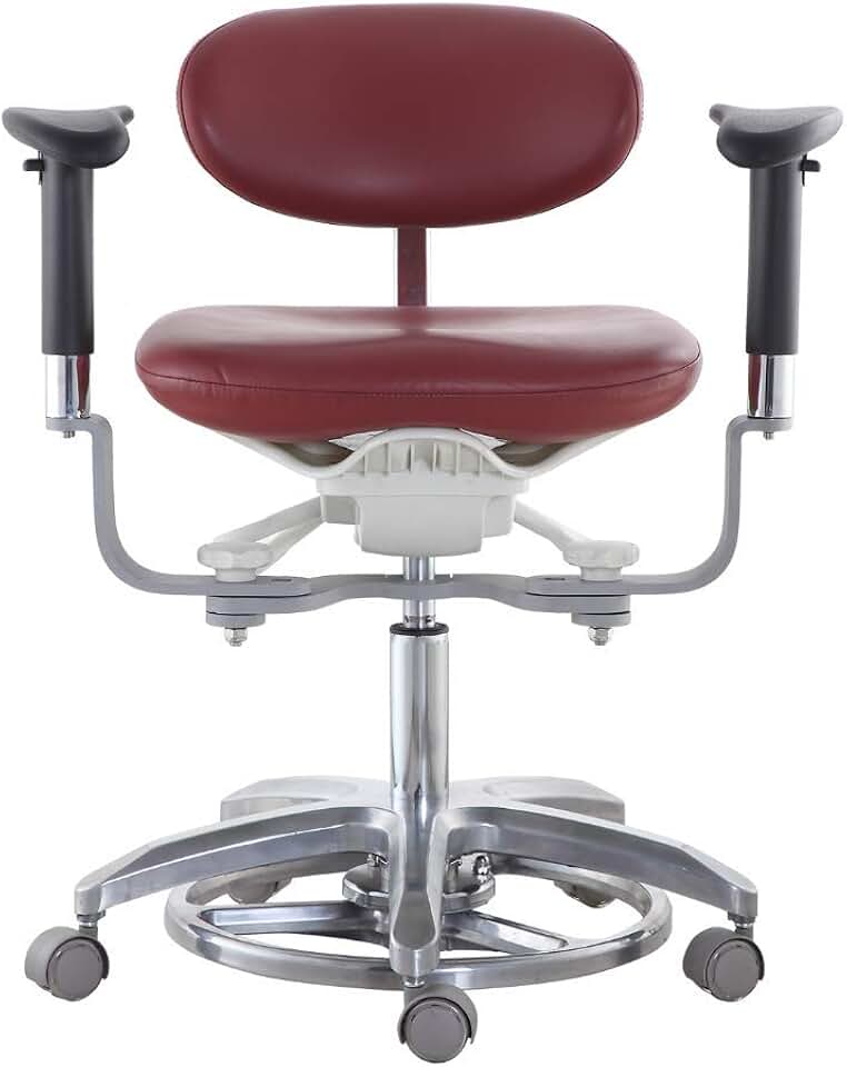 Mobile Chair Doctor's Stool Office Chair Foot Controlled with Swiveling ...