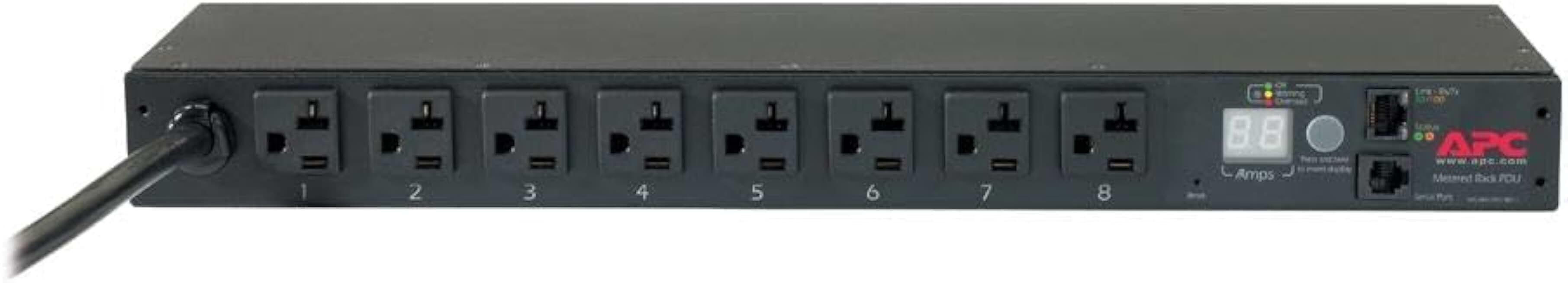 AP7801 Rack PDU Metered 1U, 120V, 20A (Server Products) - Arizona Outlet