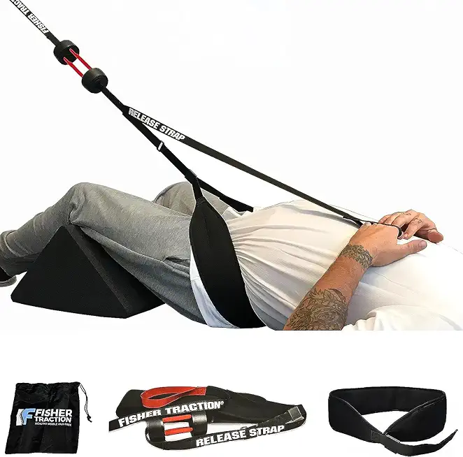 Fisher Traction® Back Discomfort & Discomfort Relief Device | for ...