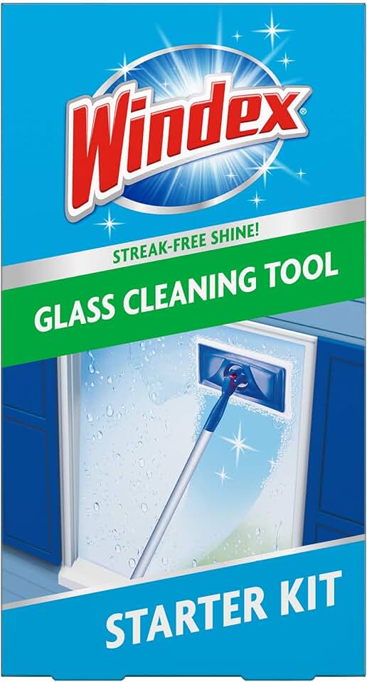 Windex Outdoor All-In-One Glass and Window Cleaner Tool Starter Kit ...