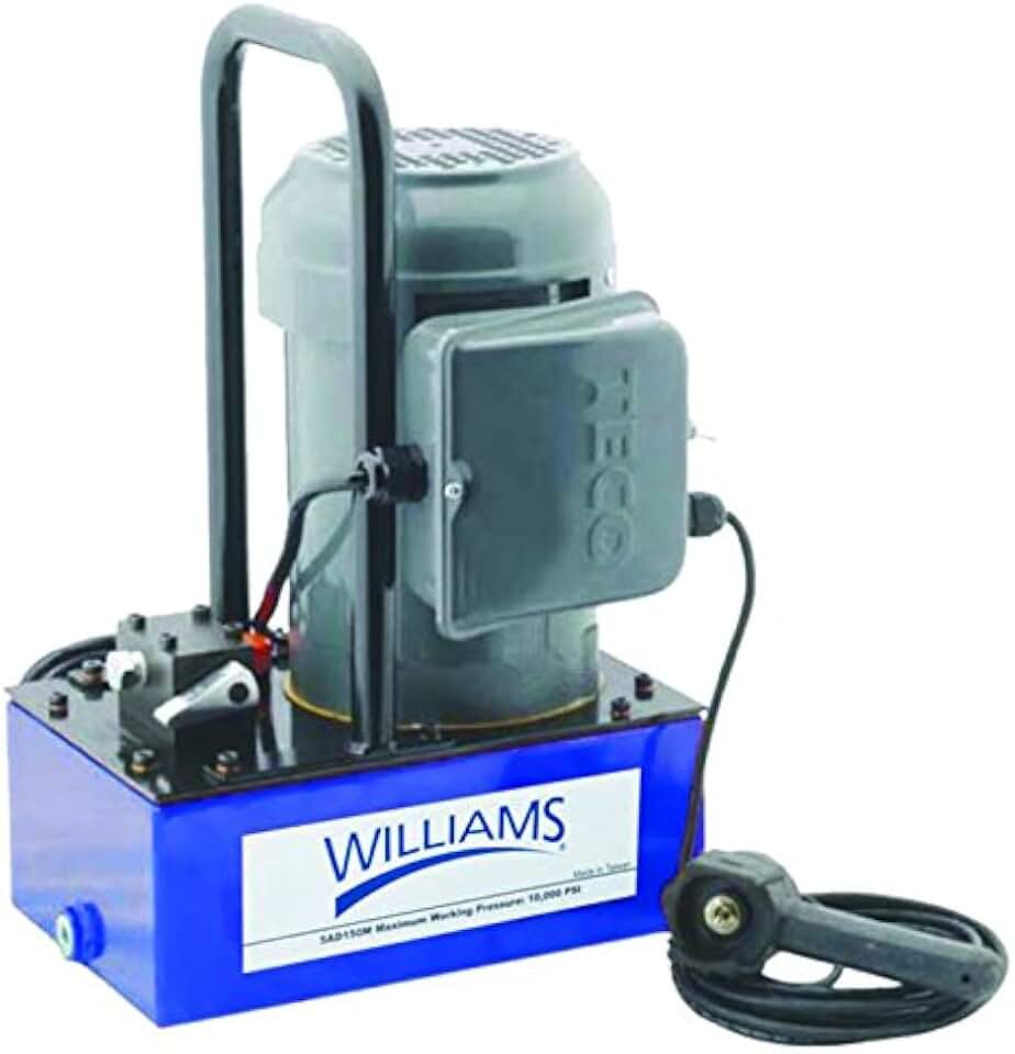 Williams Hydraulics 5EA05H1G .5 Horse Power Electric Pump Auto Return ...