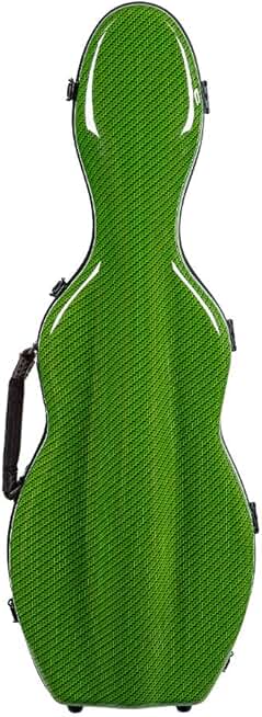 Tonareli Violin Fiberglass Case - Special Edition Green Checkered - 4/4 ...