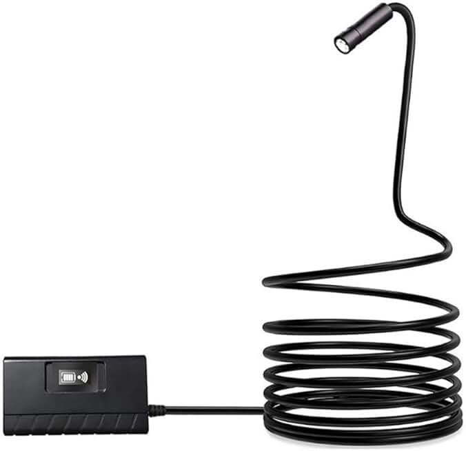 Upgrade 5.0MP Borescope Semi-Rigid Snake Inspection Camera with Auto ...