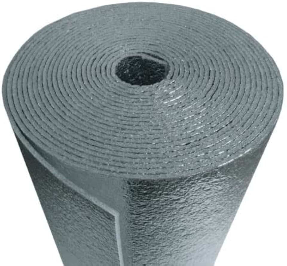Reflective FOIL Insulation 4X250 Roll Foam Core Radiant Barrier AD3 3MM ...
